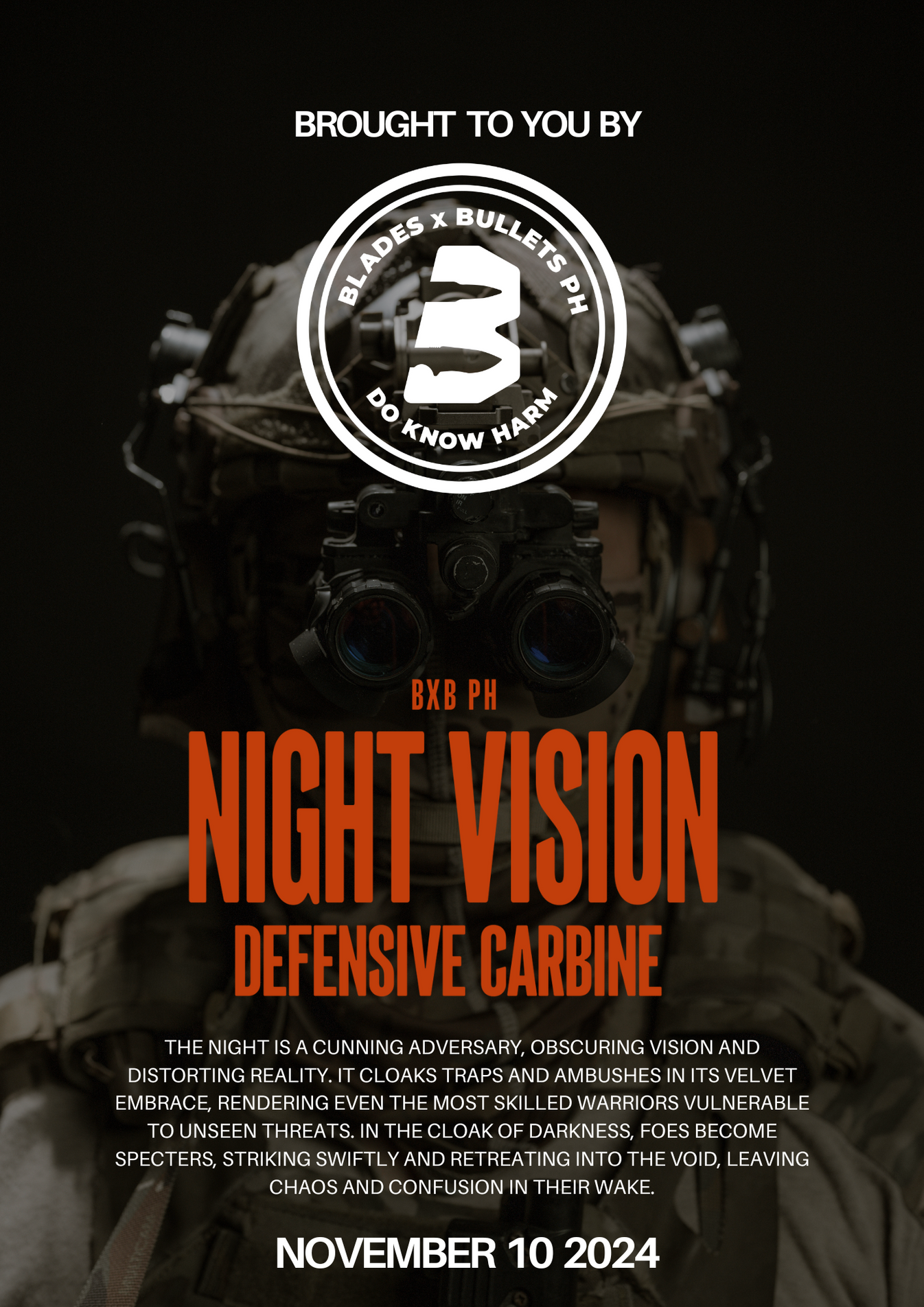 Night Vision - Defensive Carbine – Blades x Bullets PH