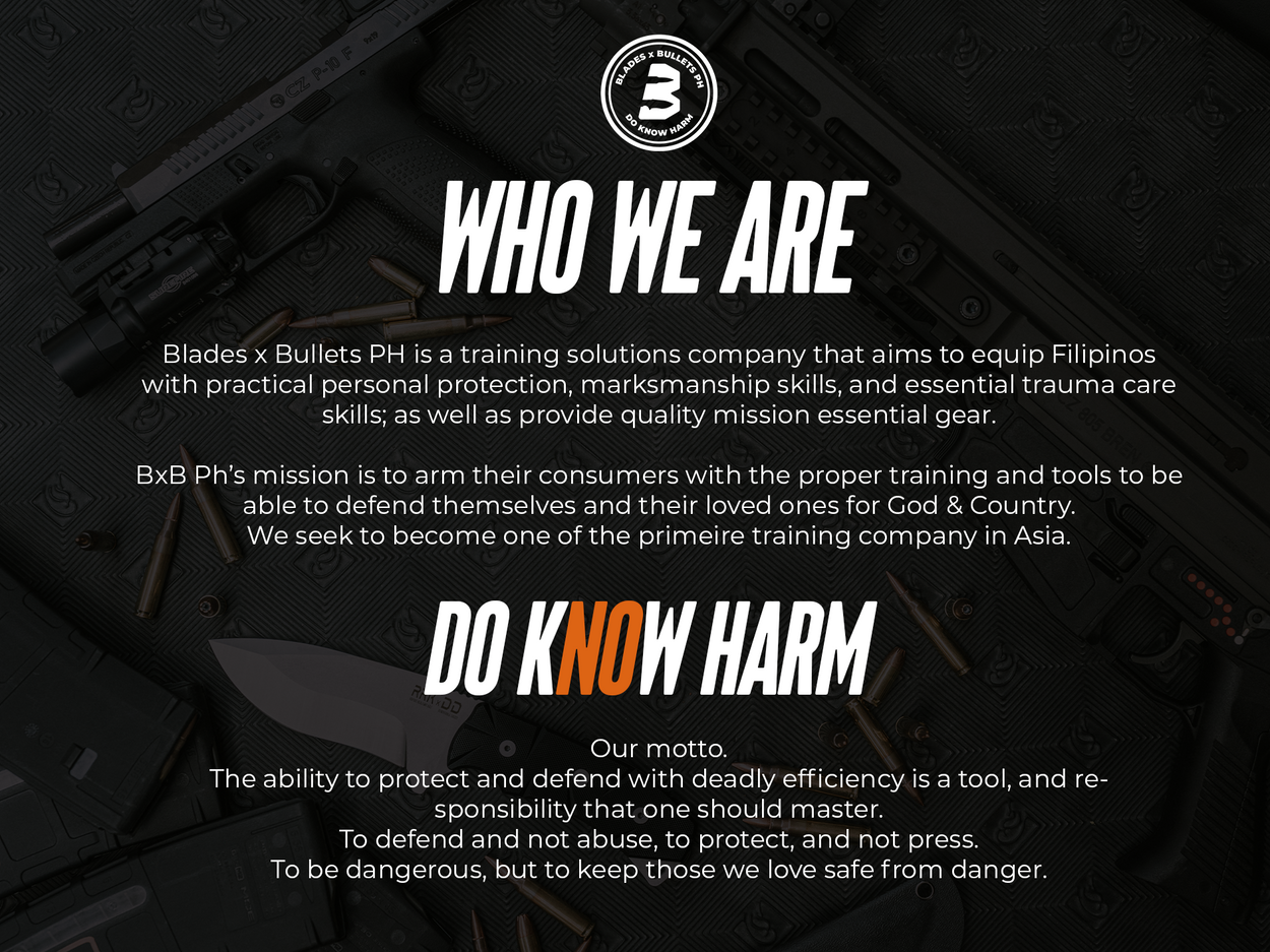 About Us – Blades x Bullets PH